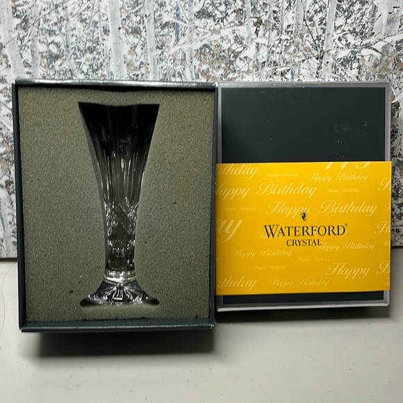 Waterford Crystal | Accents | Waterford Crystal Happy Birthday Flared ...